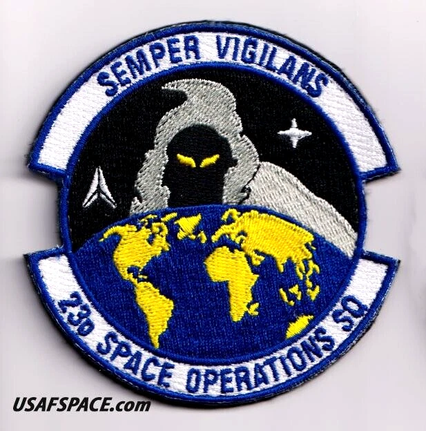USAF 23RD SPACE OPERATIONS SQUADRON - AIR FORCE 3.75" PATCH on VEL £9. ...