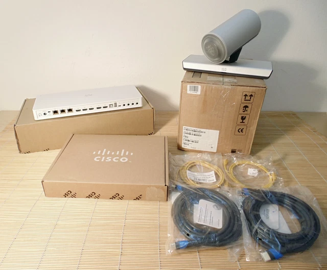 NEU CISCO CS-KITP60-K9 Cisco Webex Room Kit Plus Precision 60 New Open ...