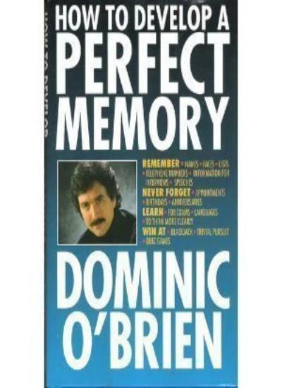 HOW TO DEVELOP a Perfect Memory, Dominic O'Brien, Good Condition, ISBN ...