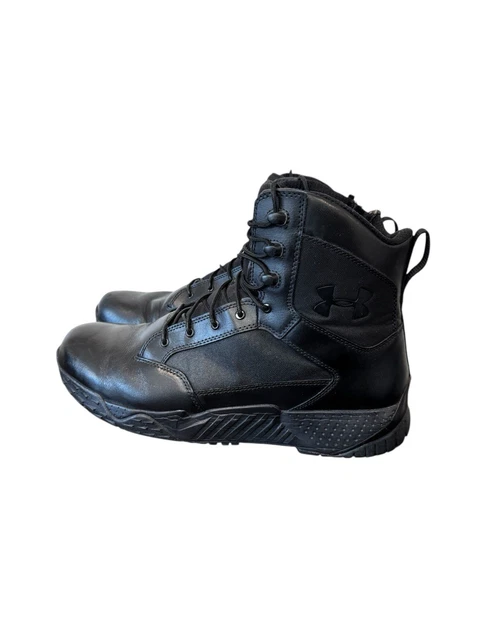 UNDER ARMOUR MEN’S Stellar Tactical Boots Black Size 14 Military Police ...