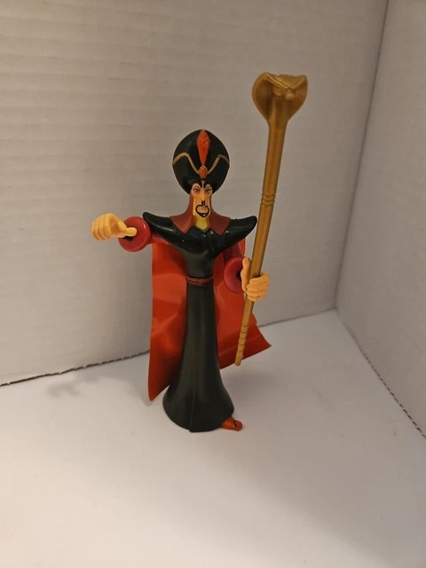 DISNEY VILLAIN JAFAR from ALADDIN with Cobra Staff 5" £5.38 - PicClick UK