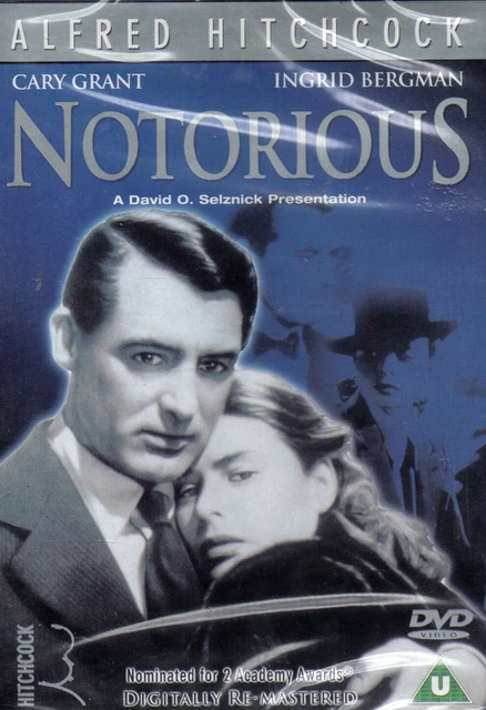 ALFRED HITCHCOCK'S NOTORIOUS Cary Grant Ingrid Bergman Claude Rains DVD EUR 12,70 - PicClick DE