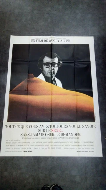 AFFICHE FILM TOUT ce que vous avez toujours voulu savoir sur le sexe ...