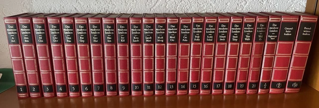 DAS MODERNE LEXIKON 30 Bände + 2 Zusatzbände EUR 10,00 - PicClick DE