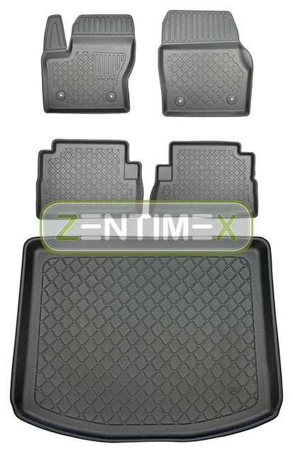 Z330299 SET KOFFERRAUMWANNE Gummifußmatten für Ford Kuga Trend 2 Steilheck Gelän EUR 67,90 ...