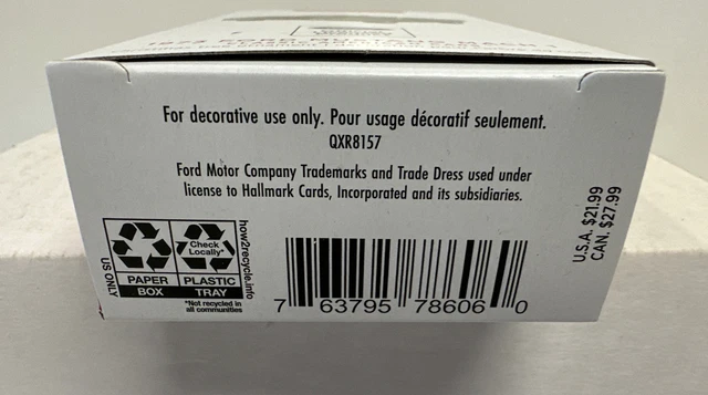 2023 HALLMARK KEEPSAKE 1973 Ford Mustang Mach 1 Ornament $9.51 ...