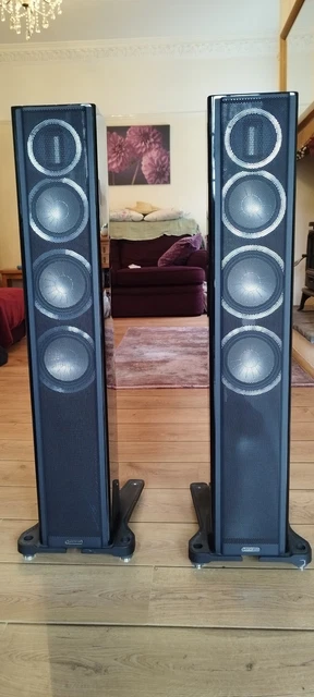 MONITOR AUDIO GOLD GX200 Speakers - black piano lacquer plus extras £ ...