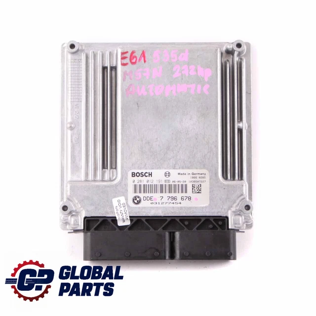 BMW E60 E61 535d M57N Engine Control ECU Engine Control DDE 7796678 ...