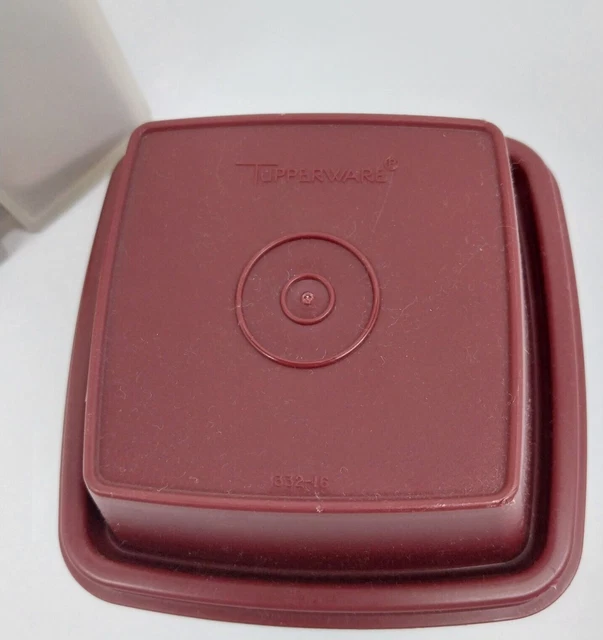 TUPPERWARE PICK A Deli Beetroot Pickle Container & Strainer Wine Red 1330-153 $41.50 - PicClick AU