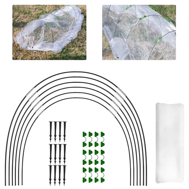 KIT DE PROTECTION des cultures fiable avec cadre de support tunnel plante de ser EUR 35,95 ...