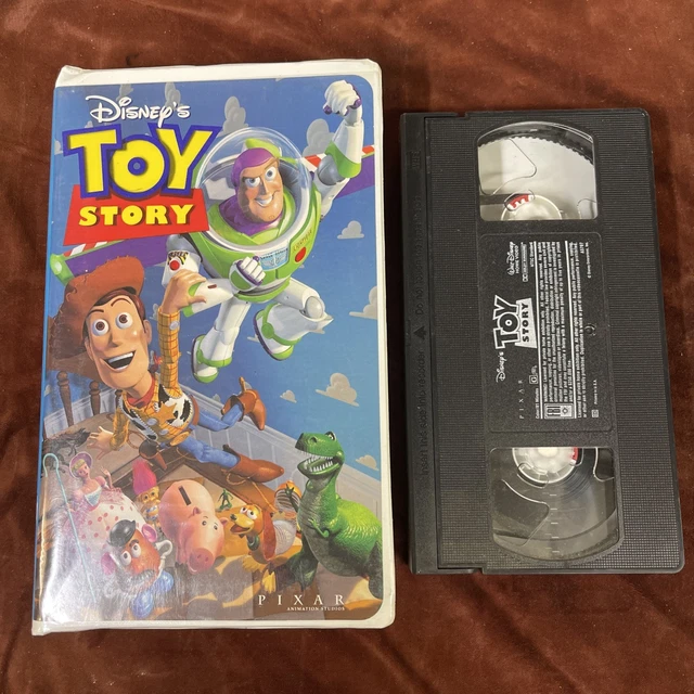 TOY STORY VHS 1995 Walt Disney Pixar Collectible Clamshell £4.36 ...