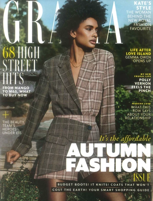 MAGAZINE GRAZIA, MODE Automne, Brad PITT, Gemma OWEN, Kate & William ...