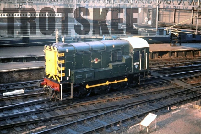 35MM SLIDE BR British Railways Diesel Loco Class 08 08531 Stratford ...