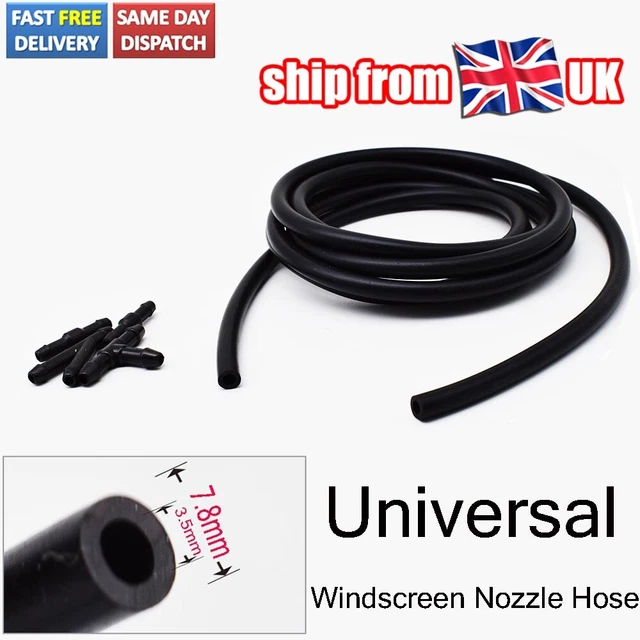 FRONT REAR WINDSCREEN Wiper Washer Nozzle Jet Pipe Tube Hose Y T ...