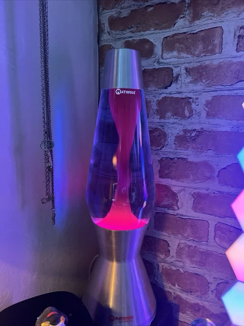 NEW - MATHMOS Astro Bottle Blue Liquid & Pink Lava (Bottle Only) Can ...