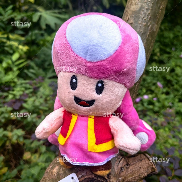 SUPER MARIO BROS. Wonder Plush Toy Toadette Toad Plushie Stuffed Doll ...