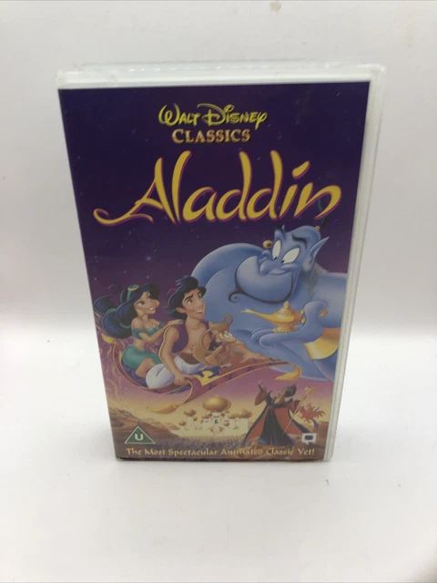 ALADDIN (VHS/SH, 1994) Walt Disney £2.80 - PicClick UK