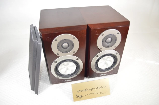 FOSTEX GX100 LIMITED Bookshelf Speaker System Pair Set Tested Excellent ...