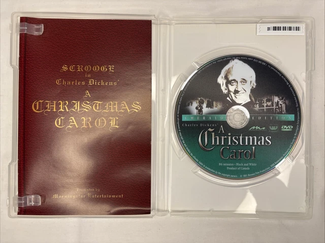 A CHRISTMAS CAROL: Emerald Edition (DVD) Alastair Sim No Scratches! $9. ...