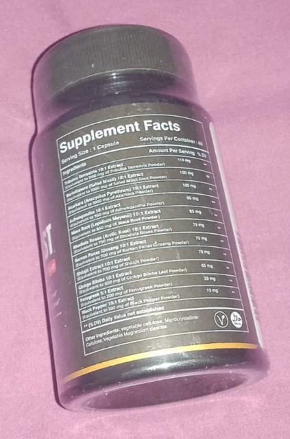 NUETONHEALTH ULTRA TESTO Boost 60 Capsules Food Supplement Androgen ...