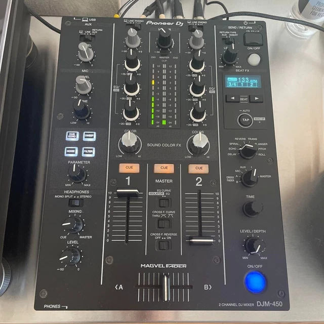 PIONEER DJM-450 2-KANAL DJ Mixer Layout von DJM-900NXS2 DJM450 gebraucht Japan EUR 583,31 ...