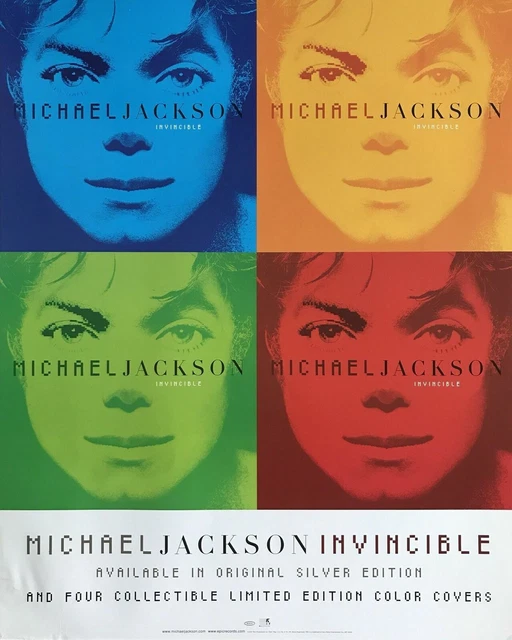 Michael Jackson Invincible Poster FOR SALE! - PicClick