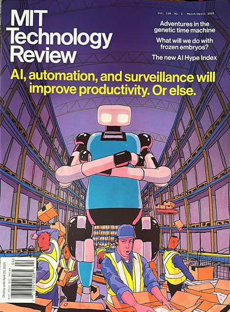MIT TECHNOLOGY REVIEW Magazine March April 2025 £15.20 - PicClick UK