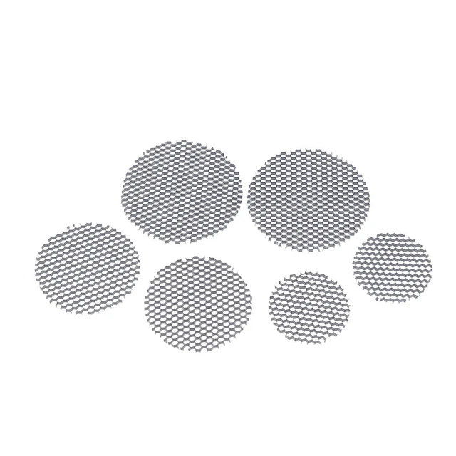 2 PCS LED Soft Light Shade Hood Downlight Spotlight Round Honeycomb ...