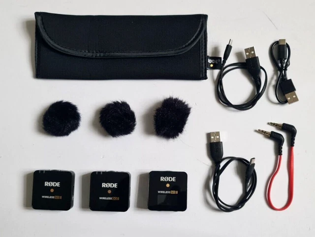 MICRÓFONO INALÁMBRICO DIGITAL ultra compacto Rode Wireless GO II ...