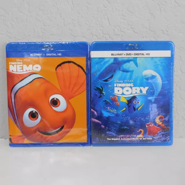 FINDING NEMO (BLU-RAY) & Finding Dory (Blu-Ray/DVD) Disney Pixar Lot £ ... FINDING NEMO (BLU-RAY) & Finding Dory (Blu-Ray/DVD) Disney Pixar Lot £ ...