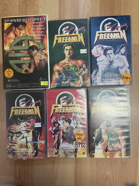 CRYING FREEMAN VHS Set $150.00 - PicClick AU