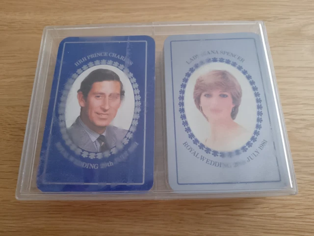 PRINCE CHARLES & Lady Diana Wedding Playing Cards 1981 - Waddingtons ...