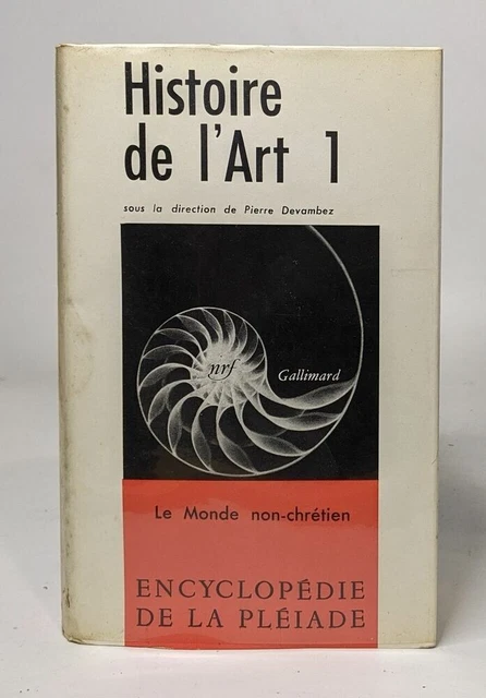 HISTOIRE DE L'ART 1 le monde non chrétien | Pierre Devambez | Bon état ...