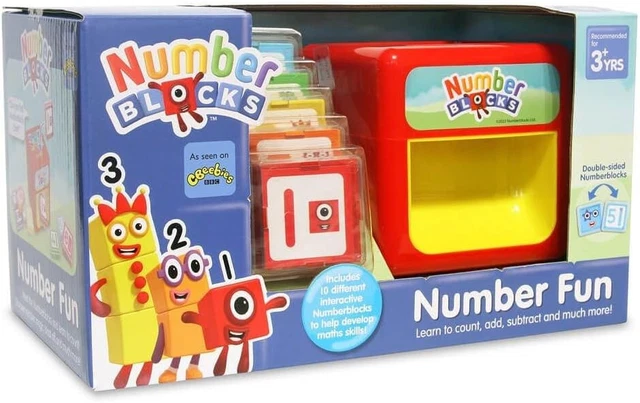 NUMBERBLOCKS TOY COUNT with Number Blocks and Learn Basic Maths £26.89 ...