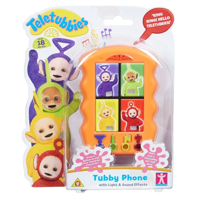 TELETUBBIES TUBBY PHONE Toy - Call the Teletubbies on the Tubby Phone ...