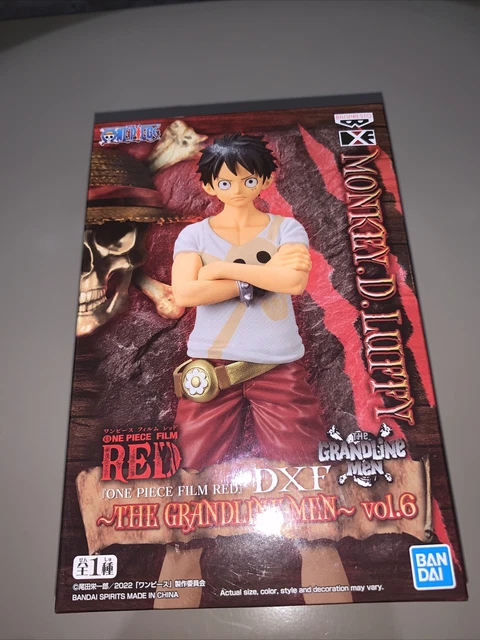 ONE PIECE FILM RED Monkey D Luffy Figure DXF THE GRANDLINE vol.1 Authentic MEN $49.49 - PicClick CA