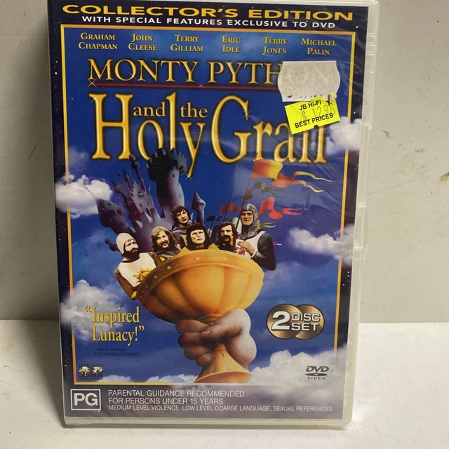 MONTY PYTHON AND The Holy Grail (DVD, 1974) New Sealed Region 4 $10.00 - PicClick AU