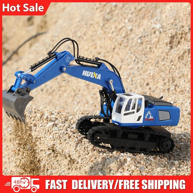 RC CONSTRUCTION EXCAVATORS 11 Channels Mini Car Toy Heavy Metal RC ...