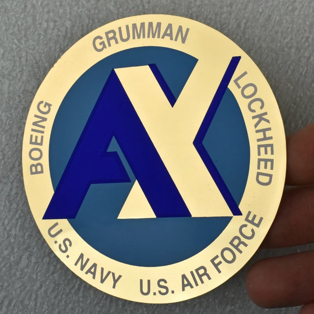 BOEING GRUMMAN LOCKHEED U.S. Navy Air Force A-X Aircraft Metallic ...