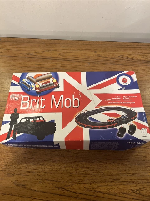 &THE BRIT MOB& BATTERY RACING Track & Cars £15.00 - PicClick UK