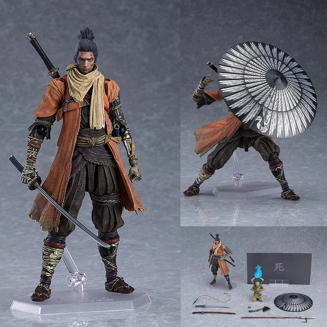 SEKIRO：SHADOWS DIE TWICE Figma #483DX Action Figure PVC Boxed Toys ...