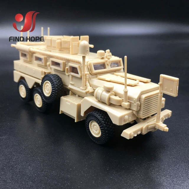 1/72 US ARMY Cougar 6x6 Mrap Vehicle American Modern Military Assemble ...