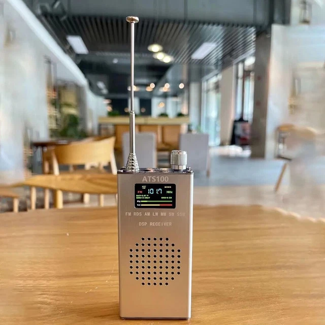 RÉCEPTEUR RADIO ATS100 FM RDS AM LW MW SSB SW DSP pour une écoute toute ...