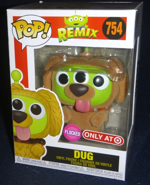 FUNKO POP! DISNEY Pixar Up flocked Dug dog Toy Story Alien LGM Remix ...