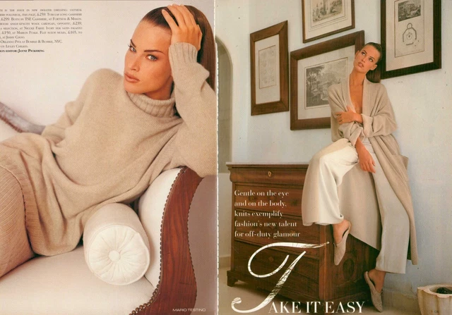 MEGHAN DOUGLAS DI Mario Testino Magazine Fashion Editorial Take It Easy ...
