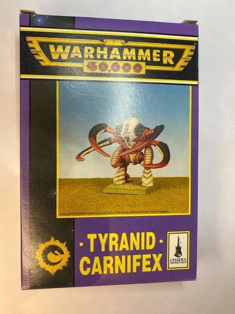 WARHAMMER 40,000 2ND Edition Carnifex OOP Metal EUR 100,00 - PicClick IT