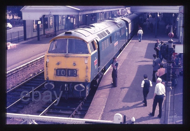 ORIGINAL 35MM SLIDE - Class 52 - D1013 'Western Ranger' at Paignton on ...