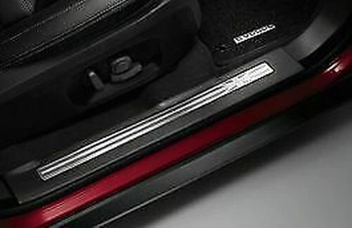 NEUF VÉRITABLE RANGE Rover Evoque Coupé Union Jack Plaques de Seuil ...