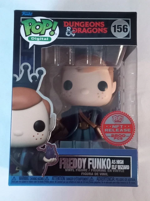 FUNKO POP FREDDY Funko As High Elf Wizard LE 2500 Donjons & Dragons D&D ...