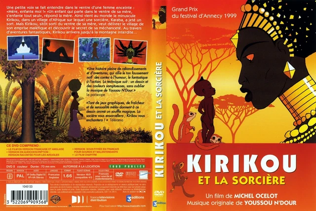 DVD -KIRIKOU ET la sorciere de Michel Ocelot - Neuf sous blister EUR 9 ...